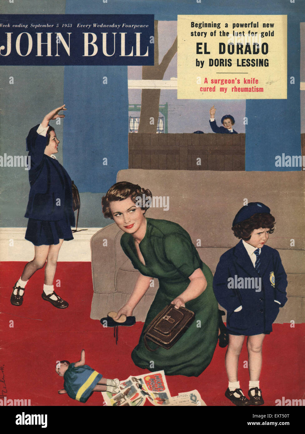 1950s magazine cover hi-res stock photography and images - Alamy