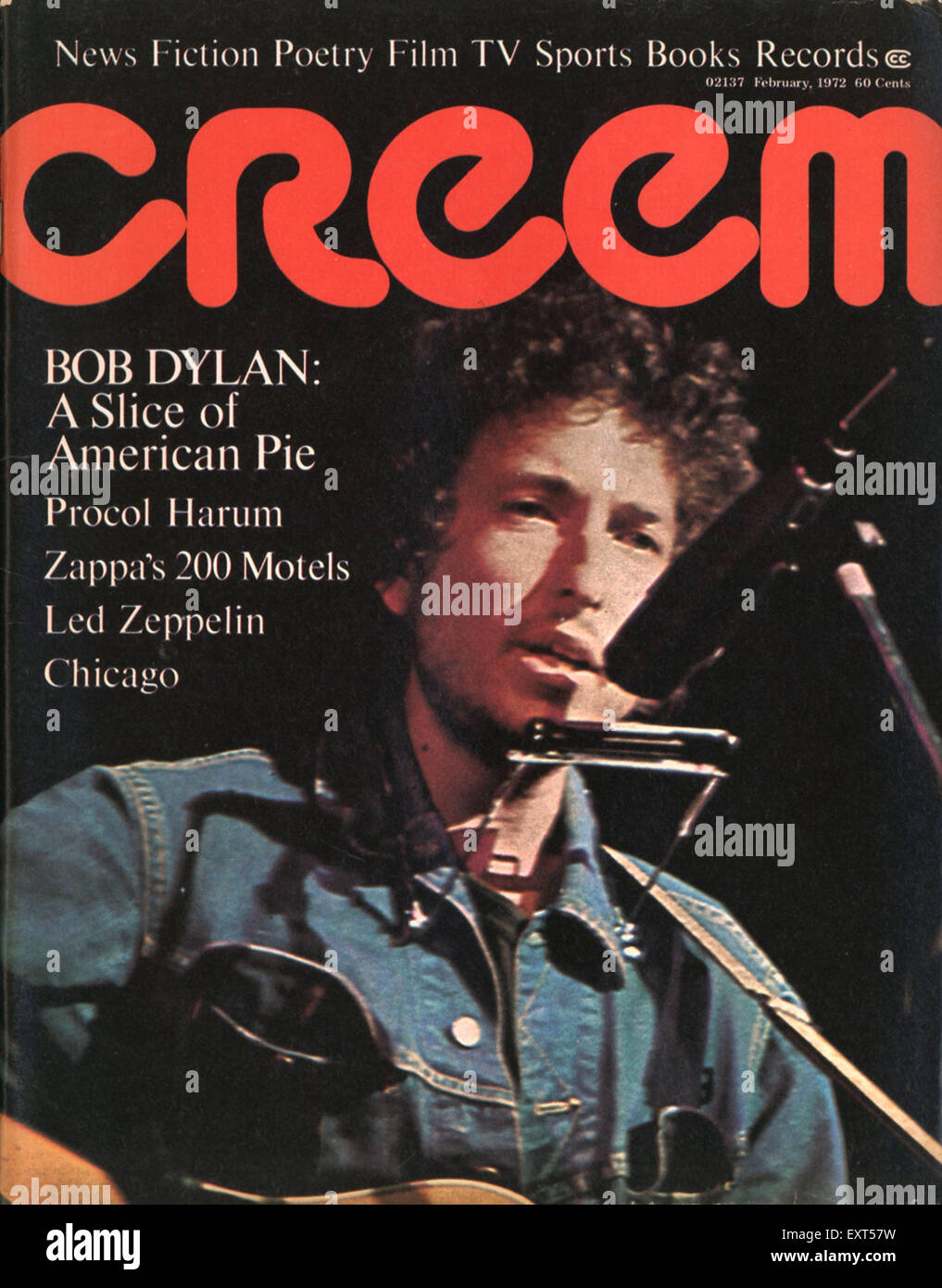 1970s UK Creem Magazine Cover Stock Photo - Alamy