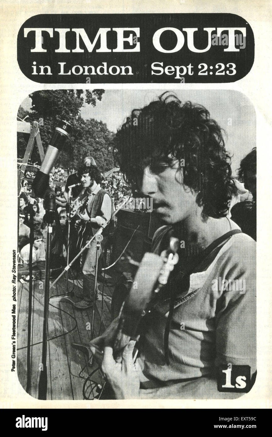 1960s UK Time Out Magazine Cover Stock Photo - Alamy