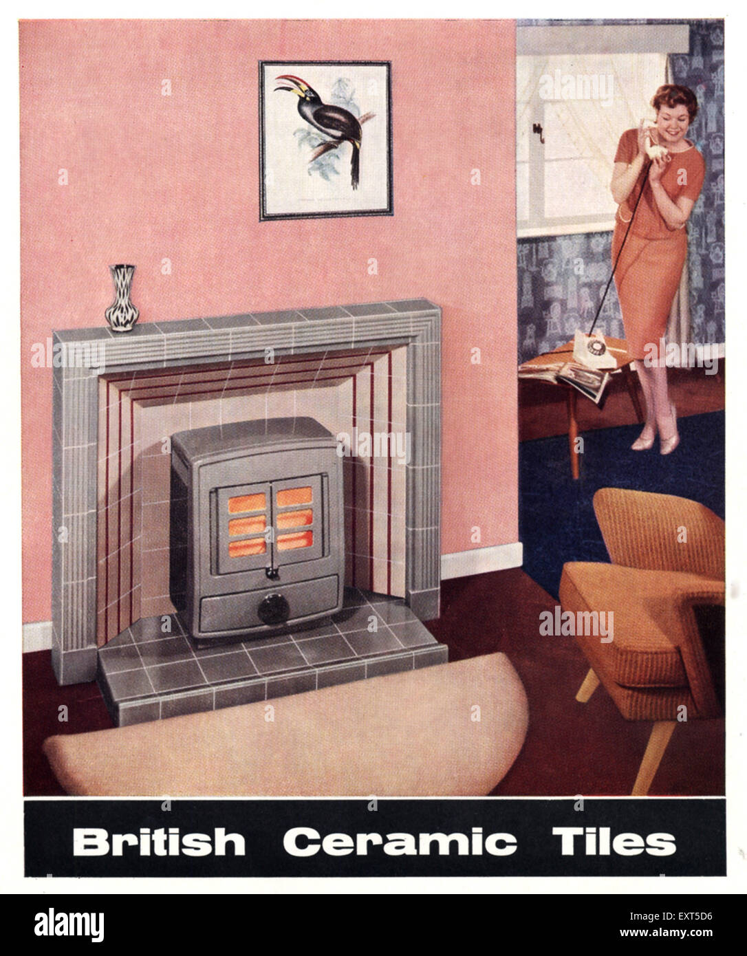 1950s tiles hi-res stock photography and images - Alamy