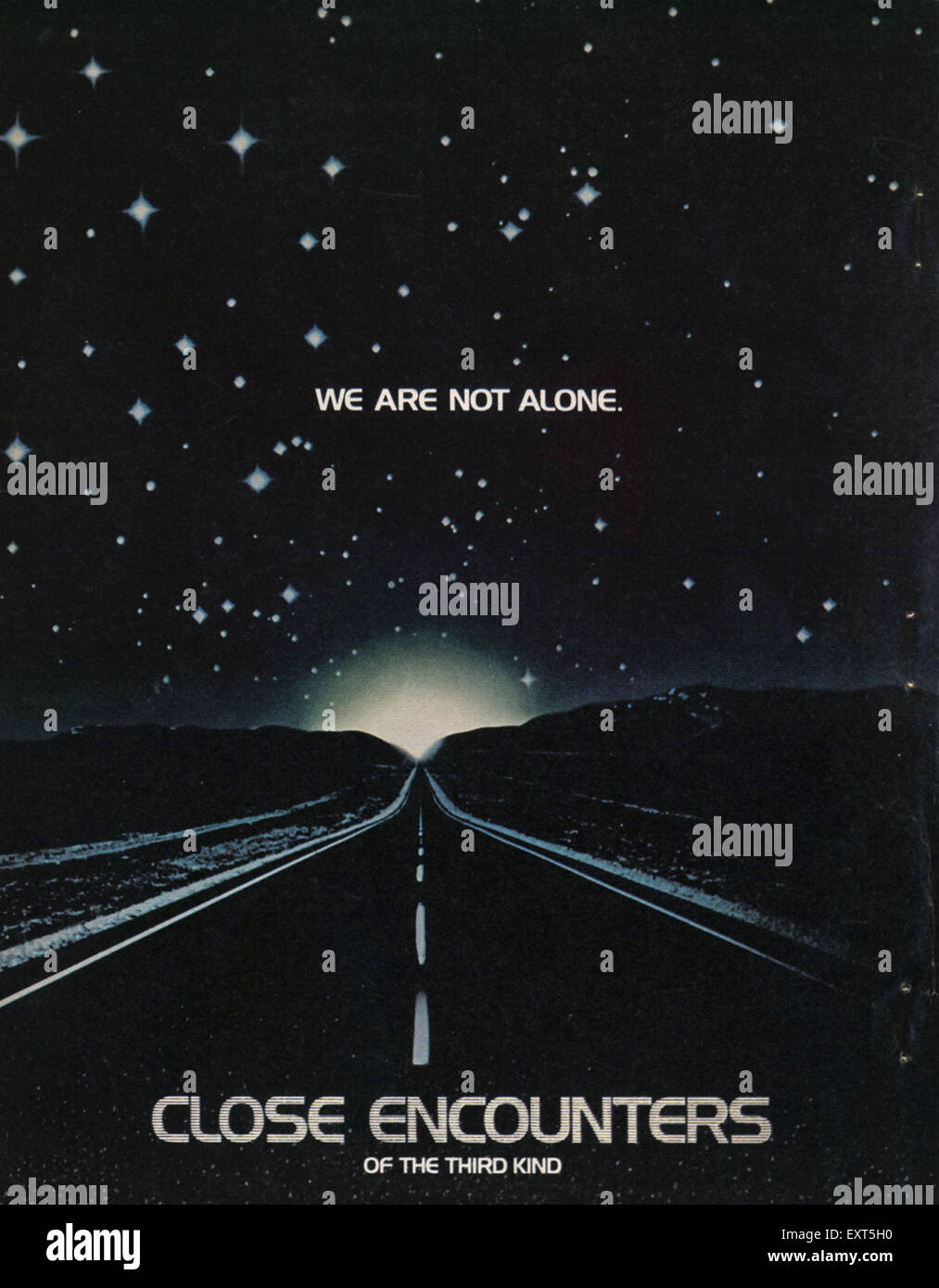 Close encounters of the third kind film hi-res stock photography and ...