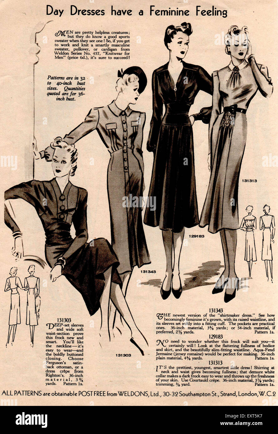 Weldons hi-res stock photography and images - Alamy