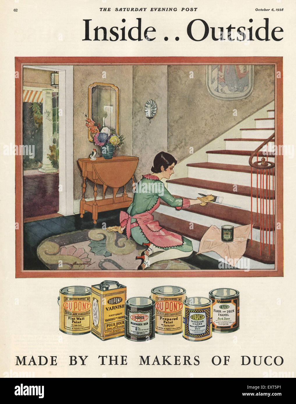 Dupont advert hi-res stock photography and images - Alamy