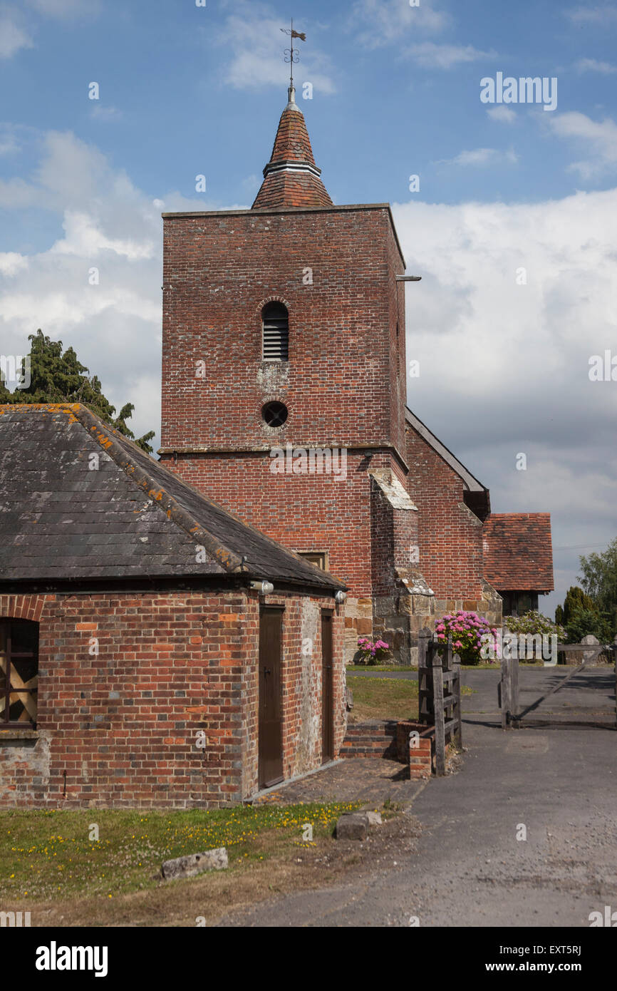 All Saints' Tudeley Church, Tudeley, Kent, England Stock Photo - Alamy
