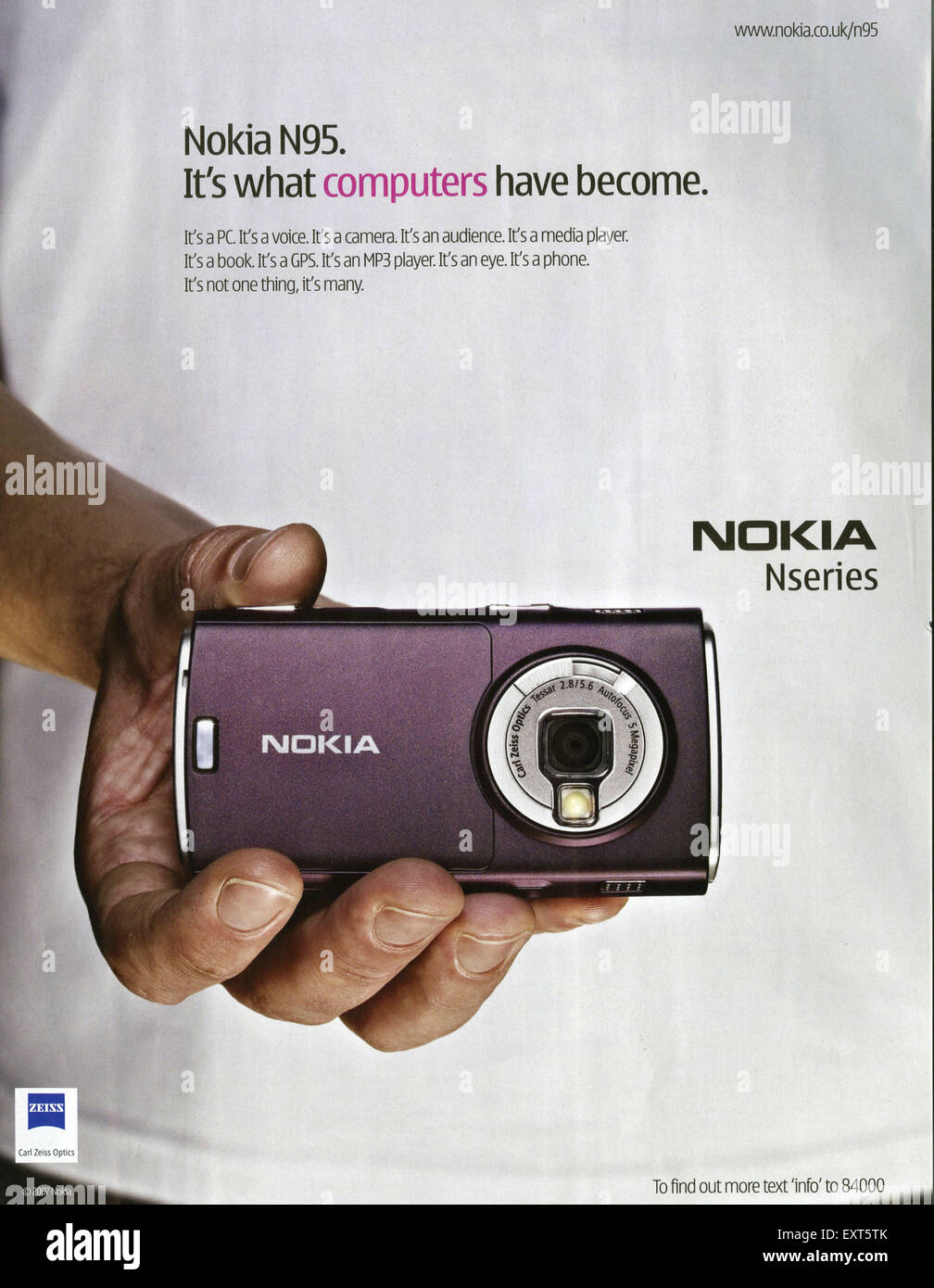 Nokia advert hi-res stock photography and images - Alamy