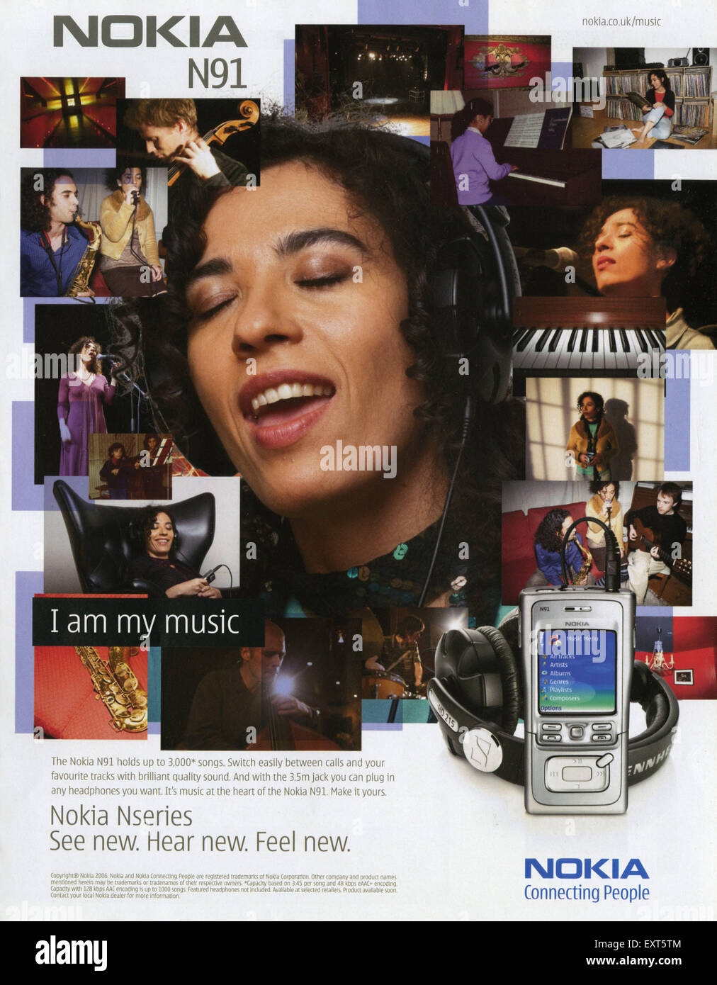 Nokia advert hi-res stock photography and images - Alamy