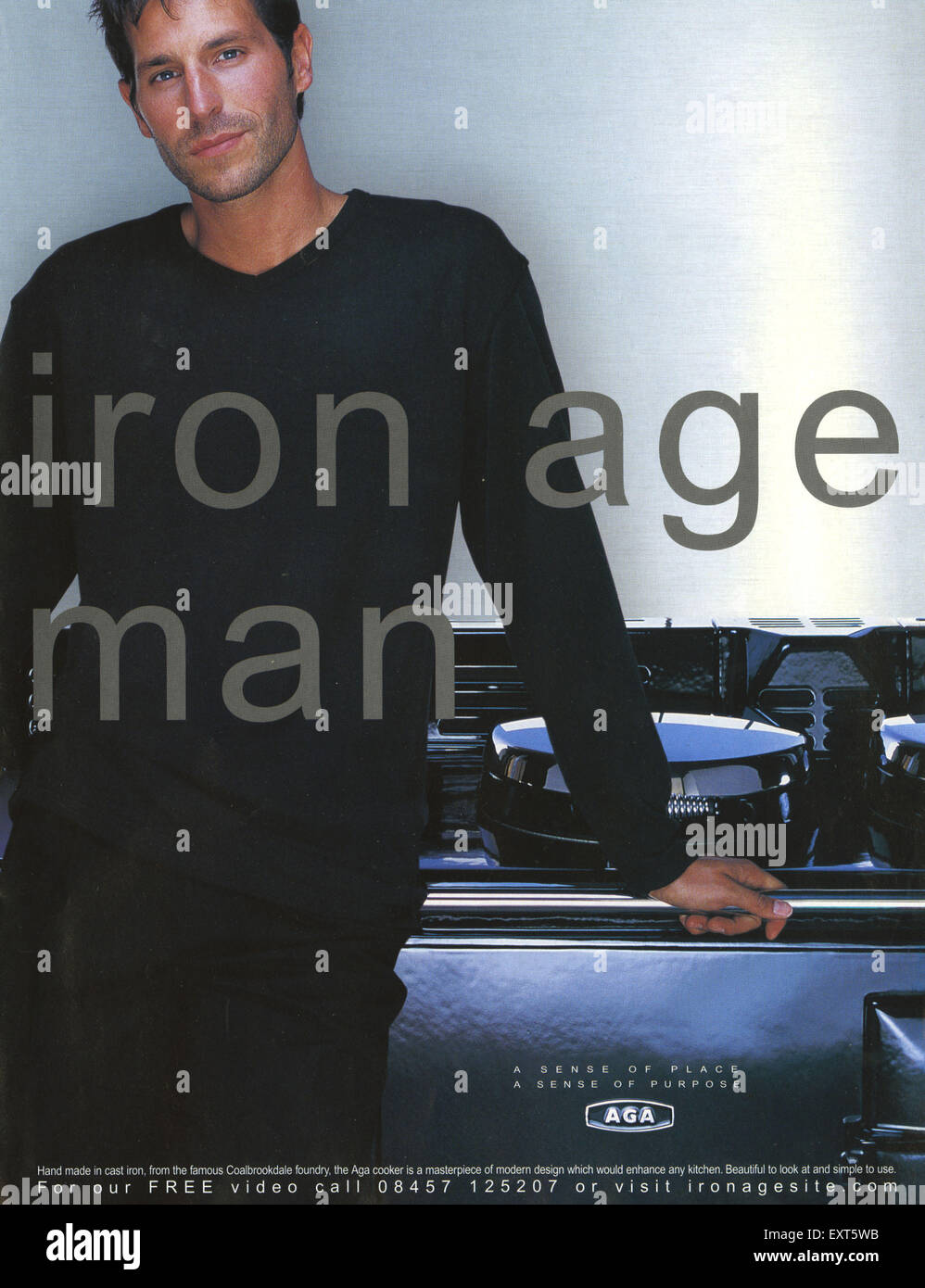 2000s UK Aga Magazine Advert Stock Photo - Alamy