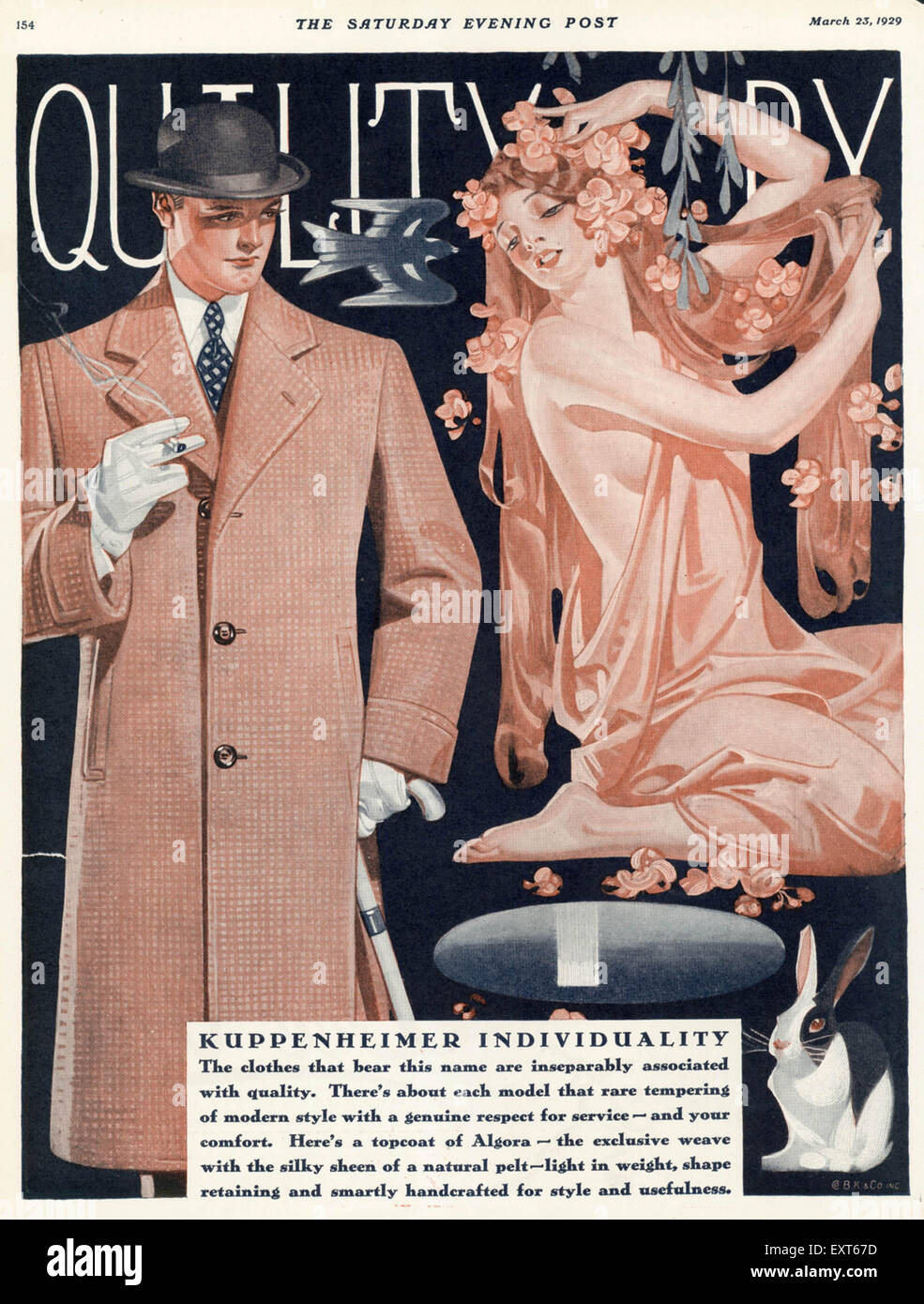 1920s usa mens coats magazine hi-res stock photography and images - Alamy