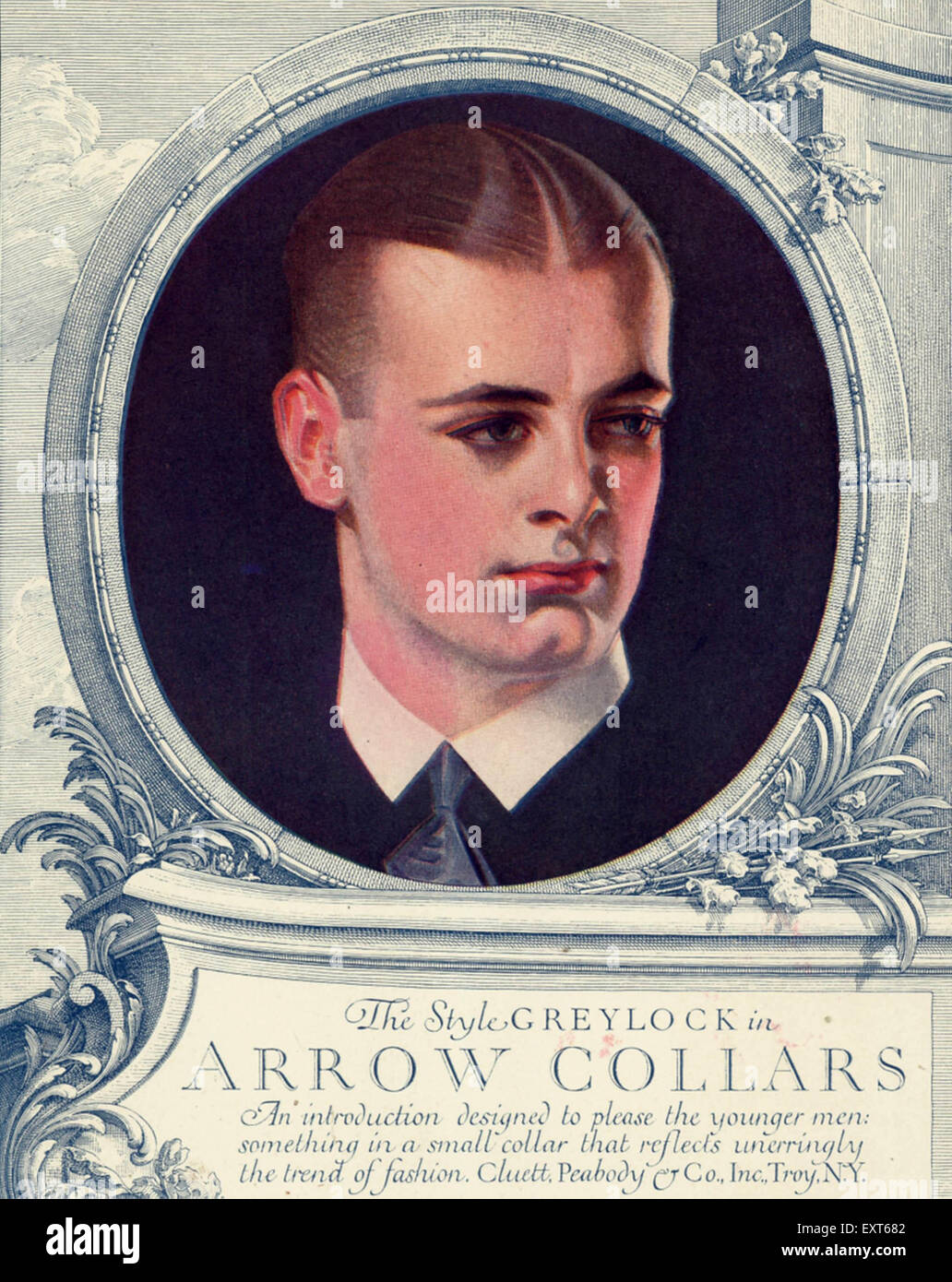 1920s USA Arrow Magazine Advert Stock Photo - Alamy