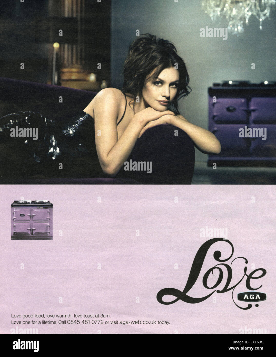 Aga advert hi-res stock photography and images - Alamy