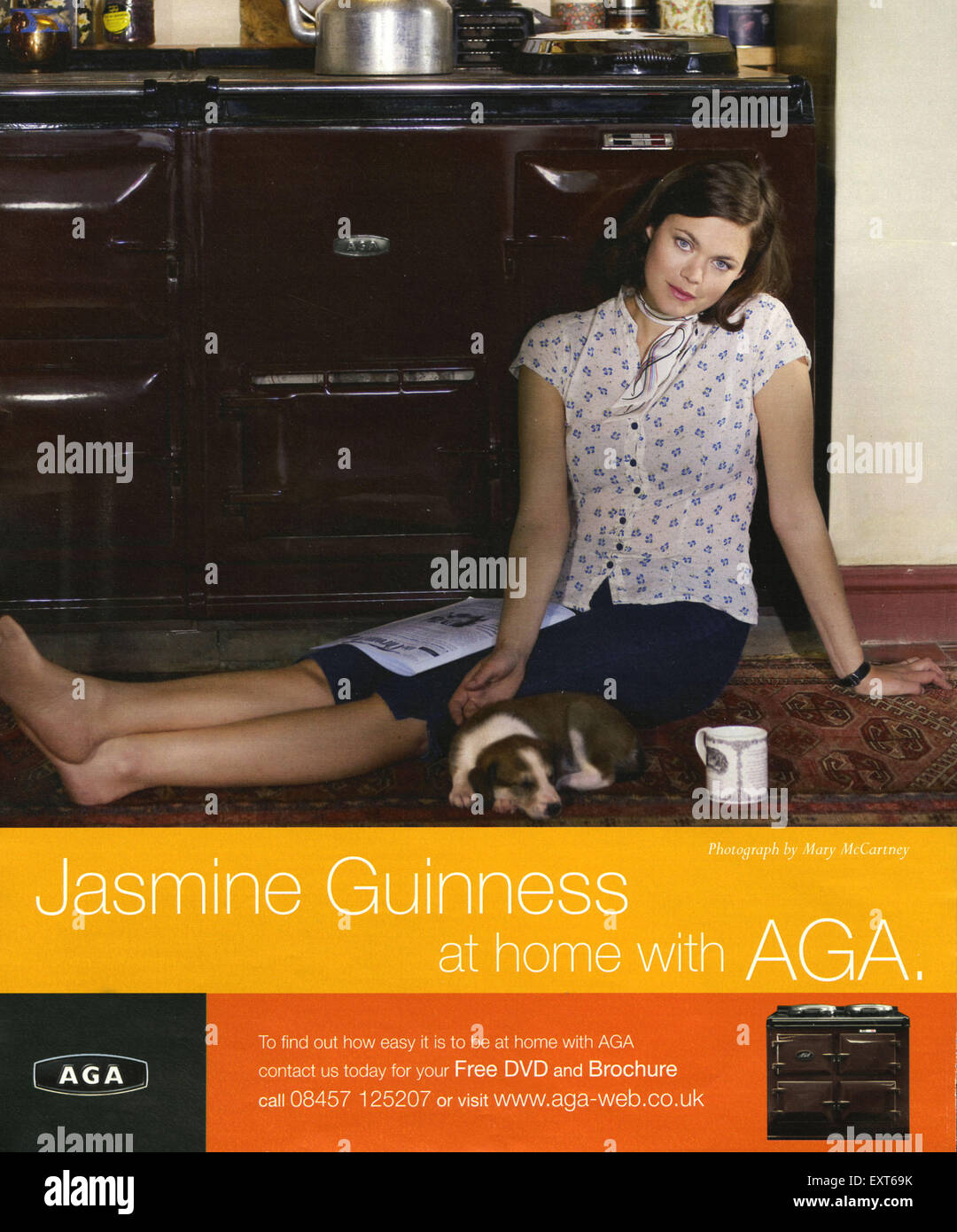 2000s UK Aga Magazine Advert Stock Photo - Alamy