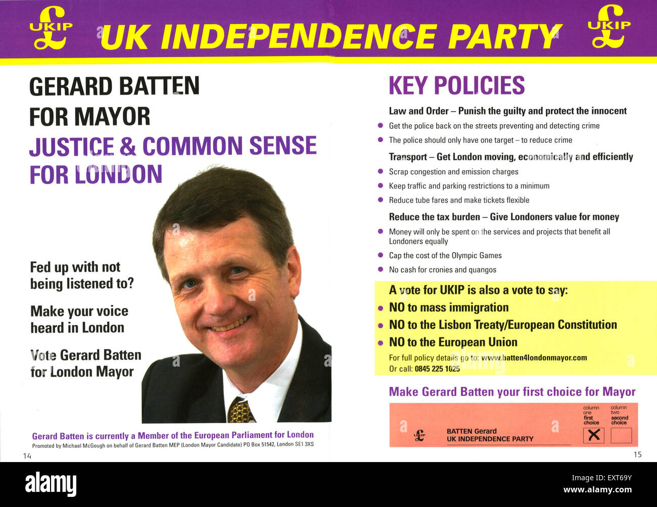 Leaflet party hi-res stock photography and images - Alamy