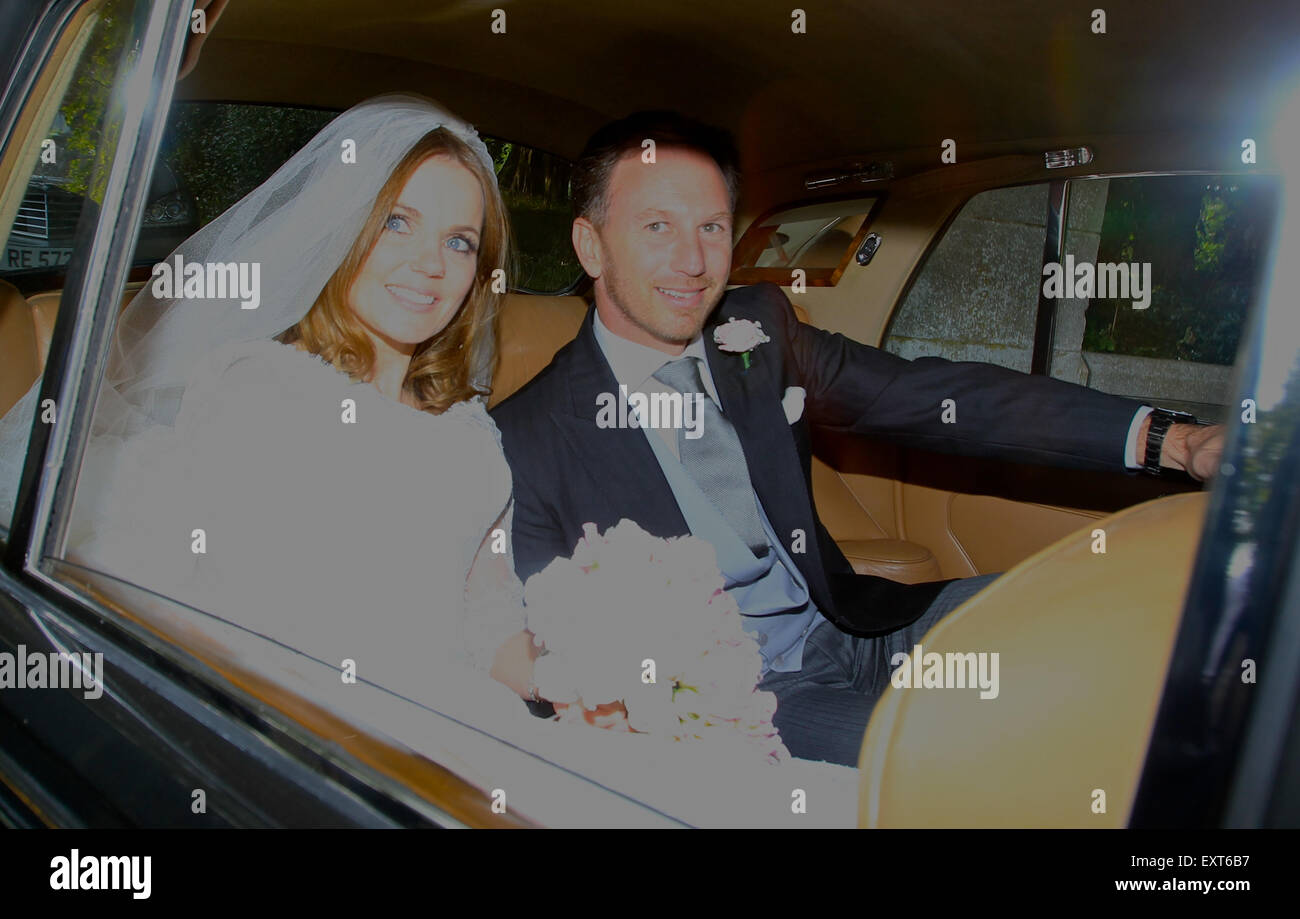 Geri Halliwell Wedding to Christian Horner Featuring: Geri Halliwell ...
