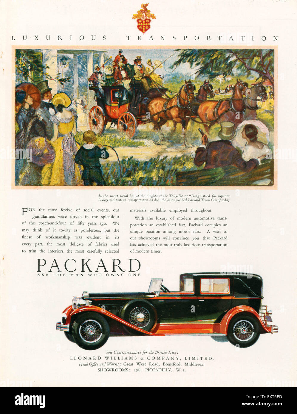 1930 packard hi-res stock photography and images - Alamy