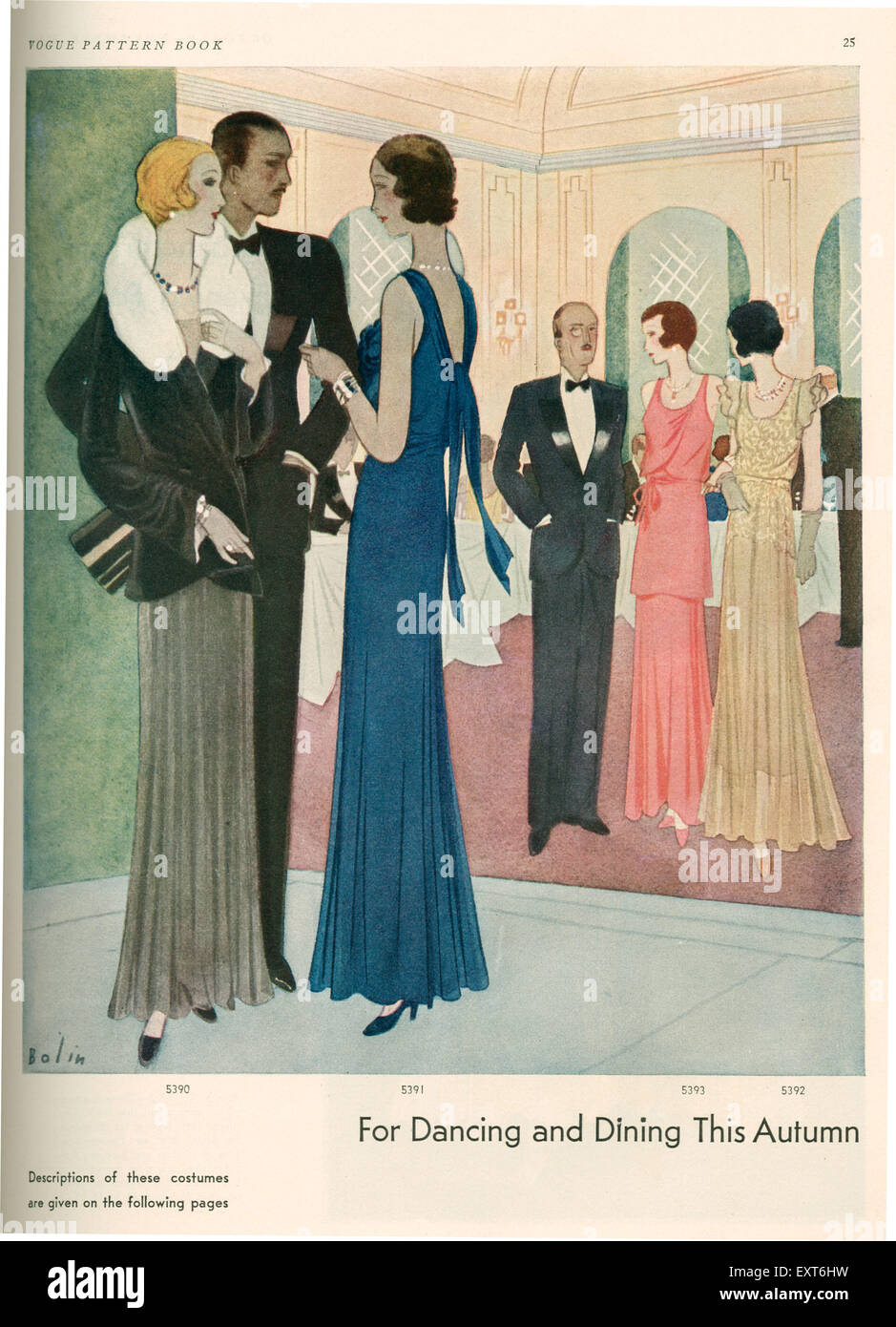 Vogue magazine 1930s hi-res stock photography and images - Alamy
