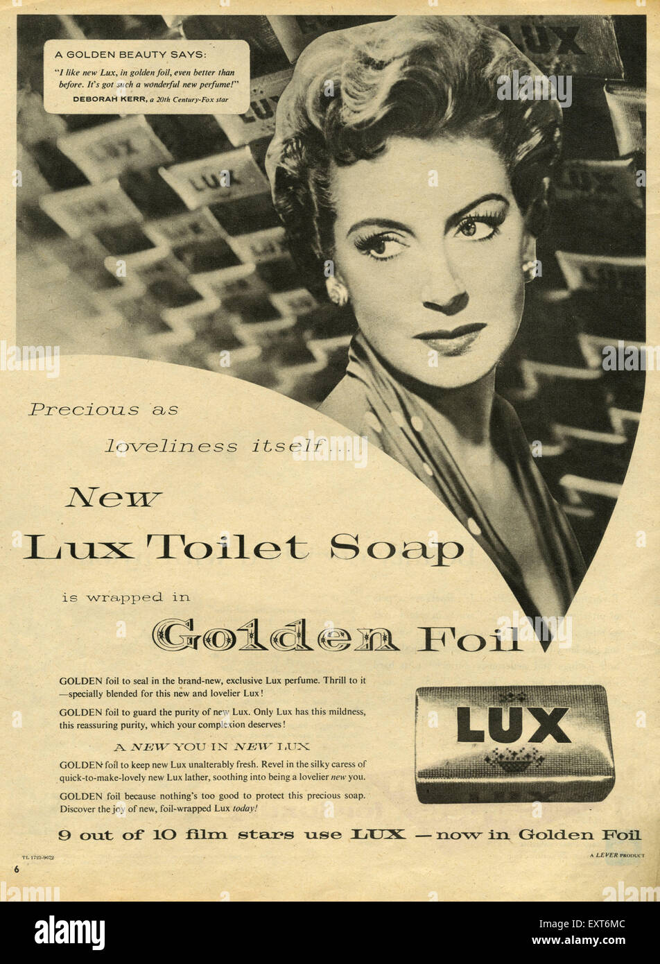 Lux Soap Advertisement