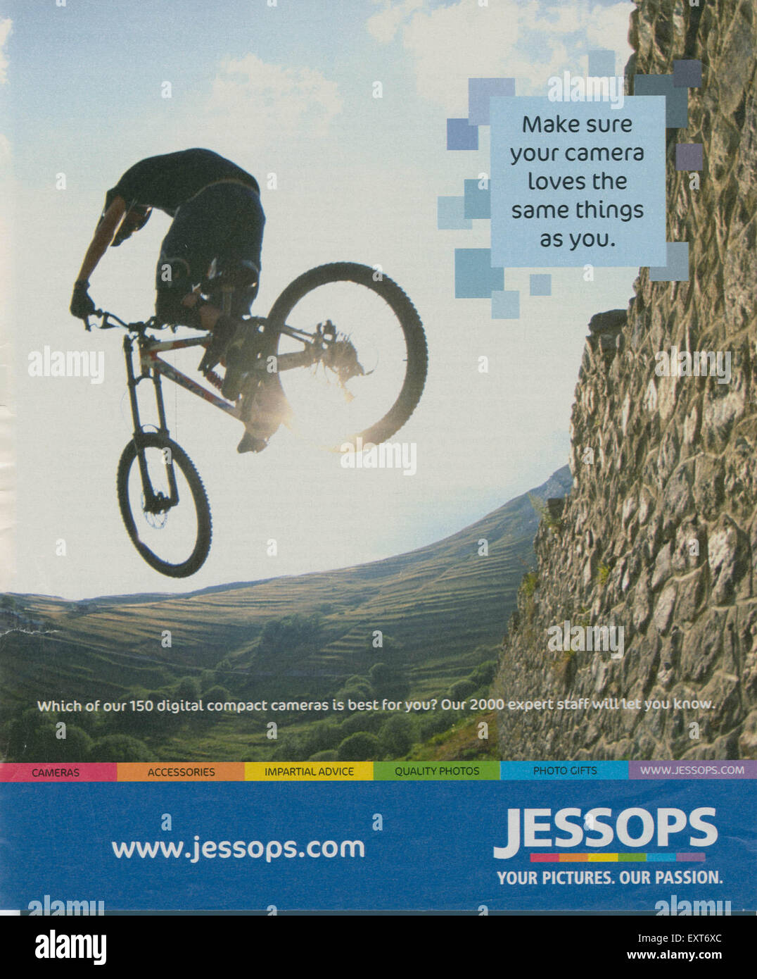 2000s UK Jessops Magazine Advert Stock Photo - Alamy