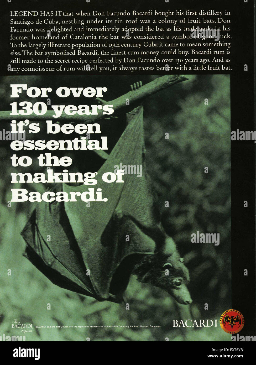 Bacardi Magazine Advert High Resolution Stock Photography and Images ...