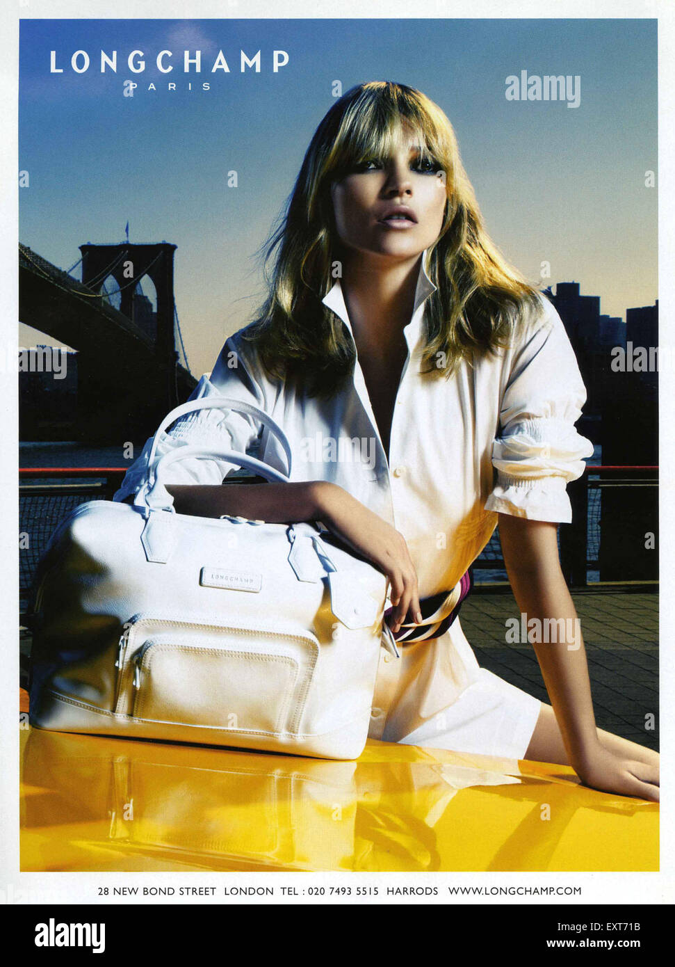 2000s UK Longchamp Magazine Advert Stock Photo - Alamy