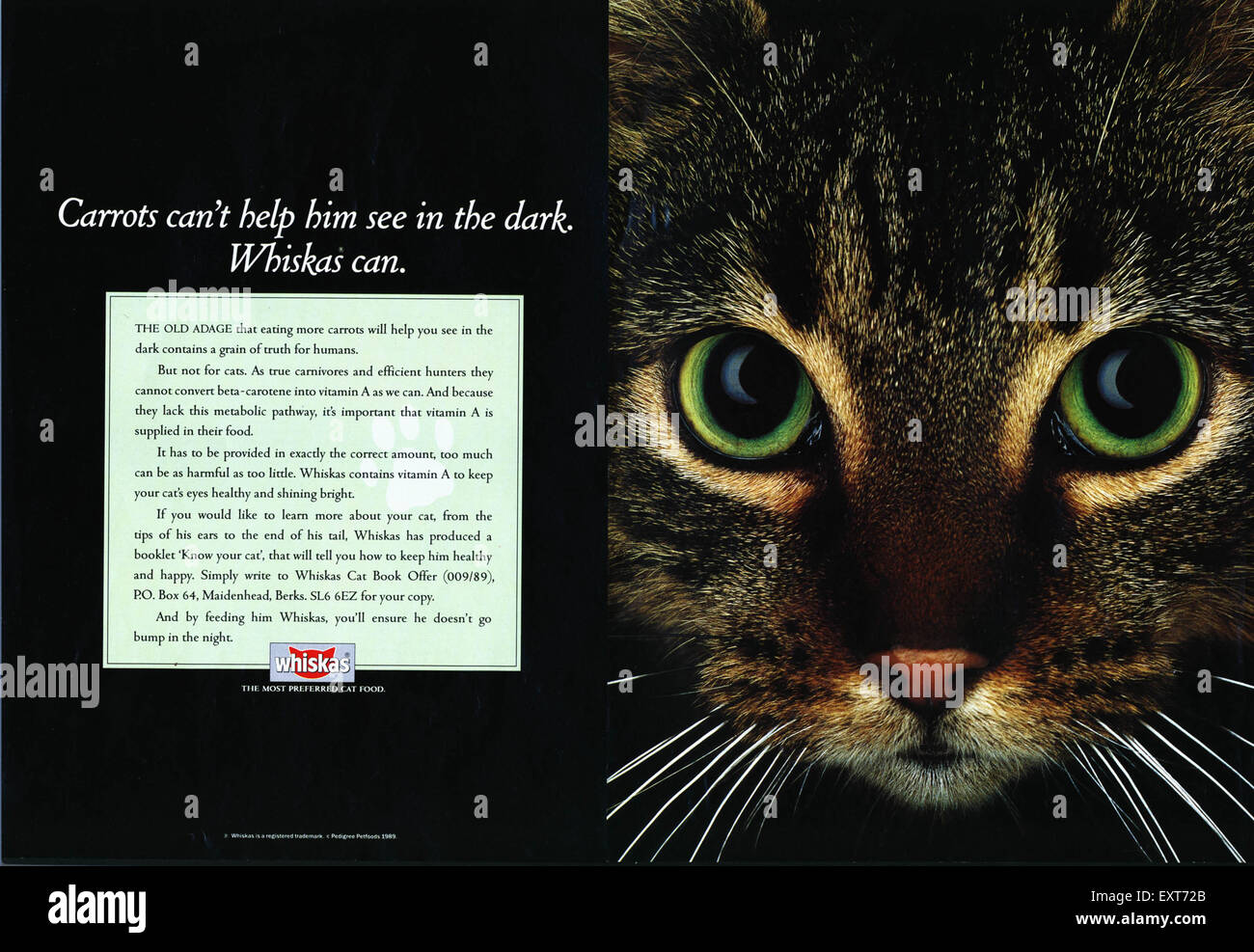 Whiskas advert hi-res stock photography and images - Alamy