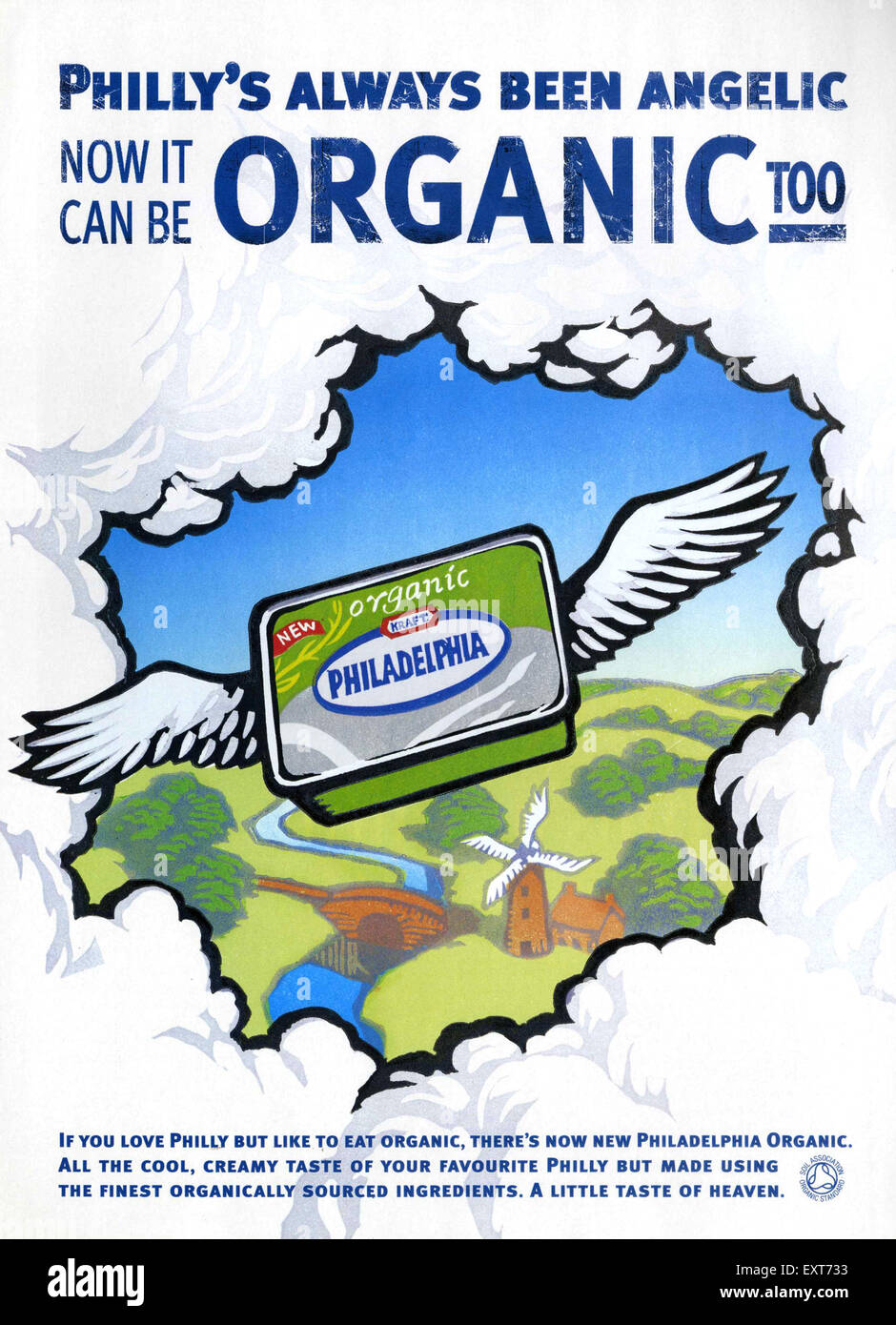 2000s UK Philadelphia Magazine Advert Stock Photo - Alamy