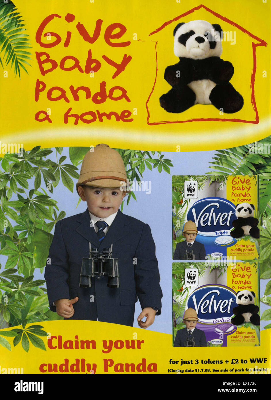 2000s UK Velvet Magazine Advert Stock Photo - Alamy