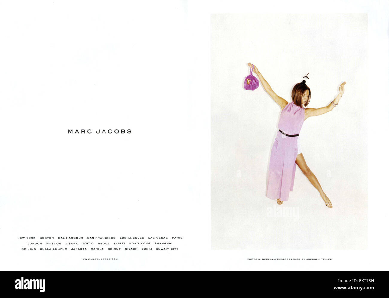 2000s UK Marc Jacobs Magazine Advert Stock Photo - Alamy