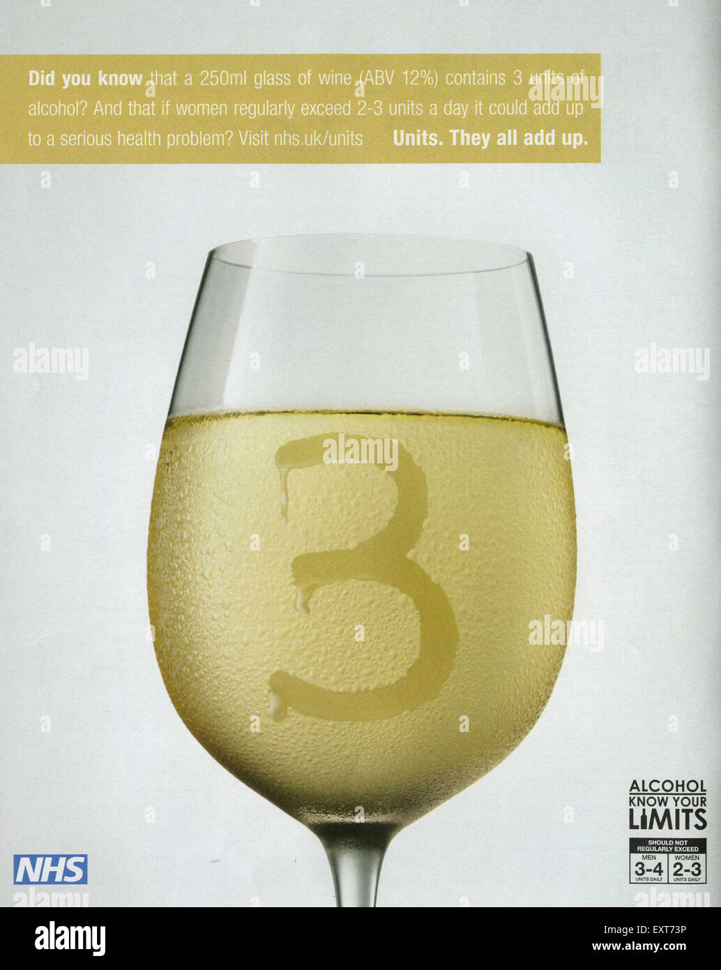 2000s UK NHS Magazine Advert Stock Photo - Alamy