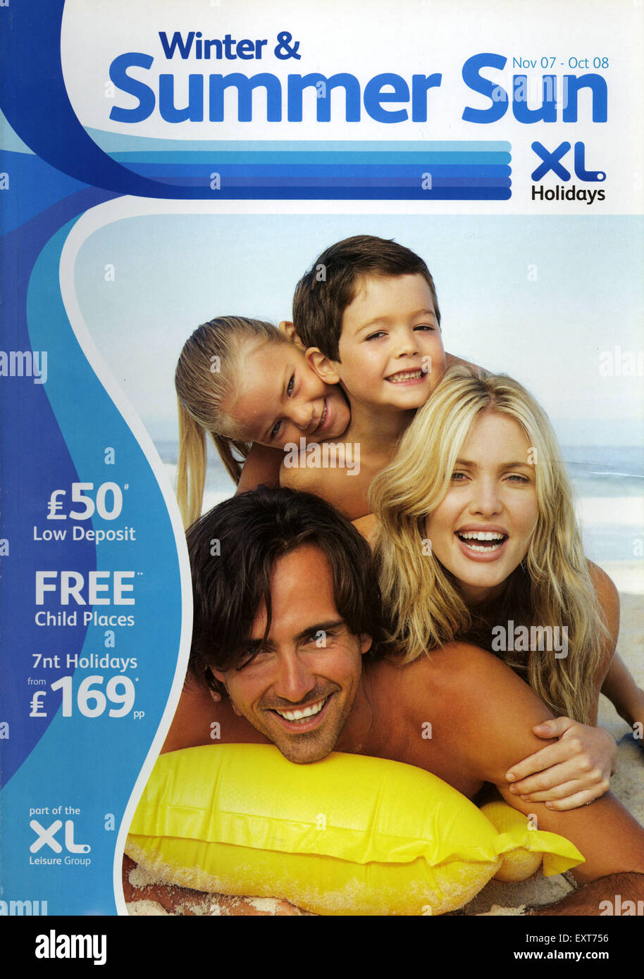 2000s UK XL Holidays Brochure Cover Stock Photo - Alamy