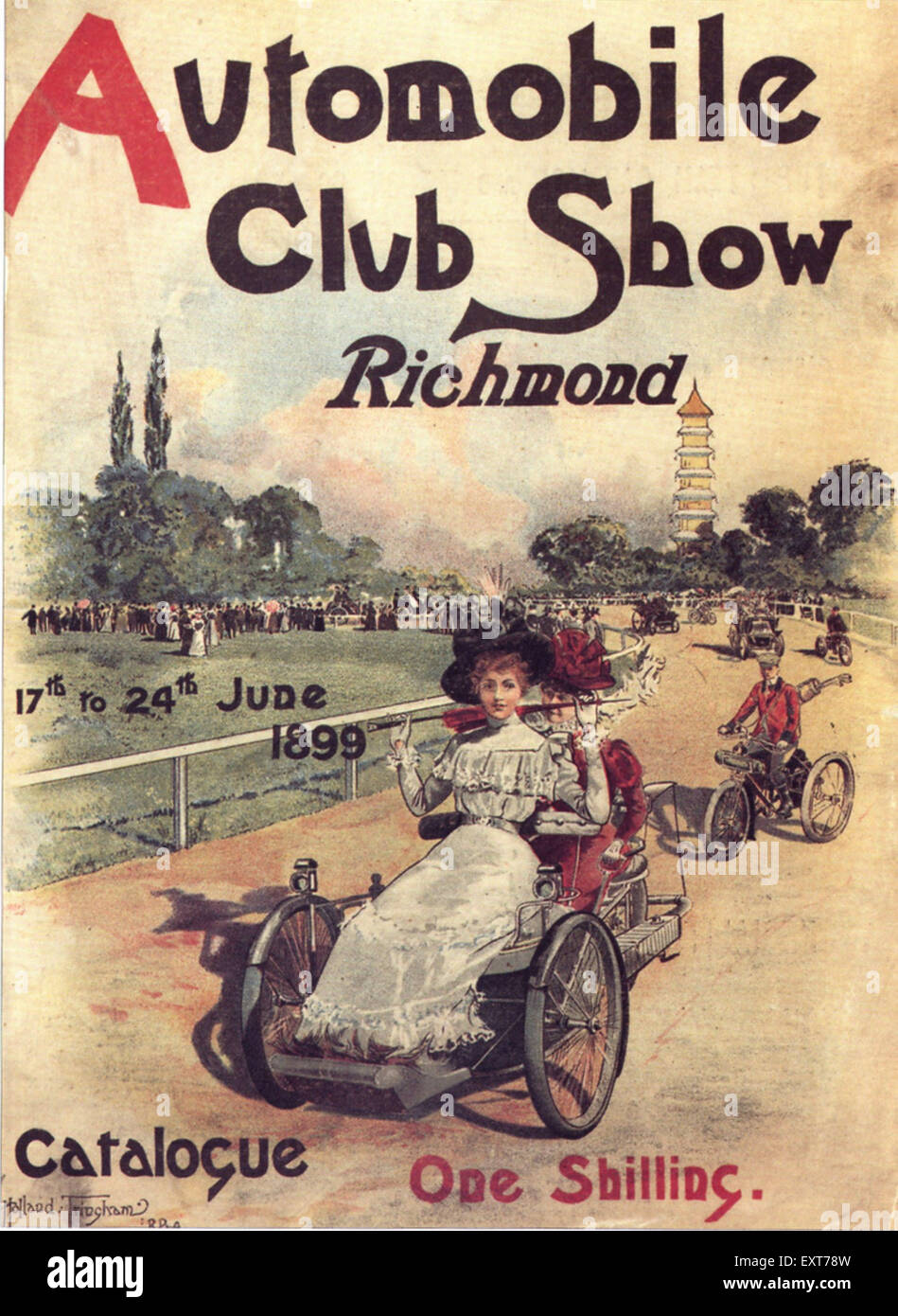 1890s UK RAC Magazine Advert Stock Photo - Alamy