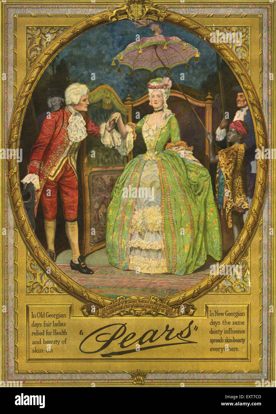 1910s UK Pears Magazine Advert Stock Photo - Alamy