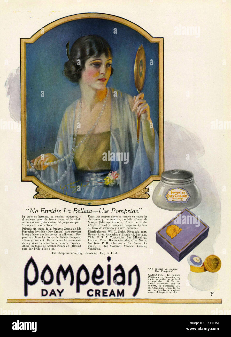 Beauty cream advert hi-res stock photography and images - Alamy