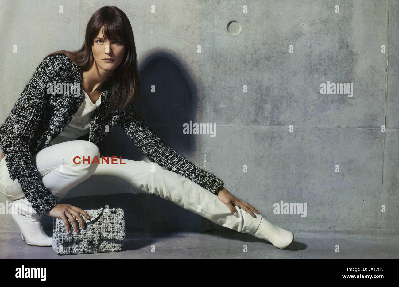 2000s UK Chanel Magazine Advert Stock Photo - Alamy