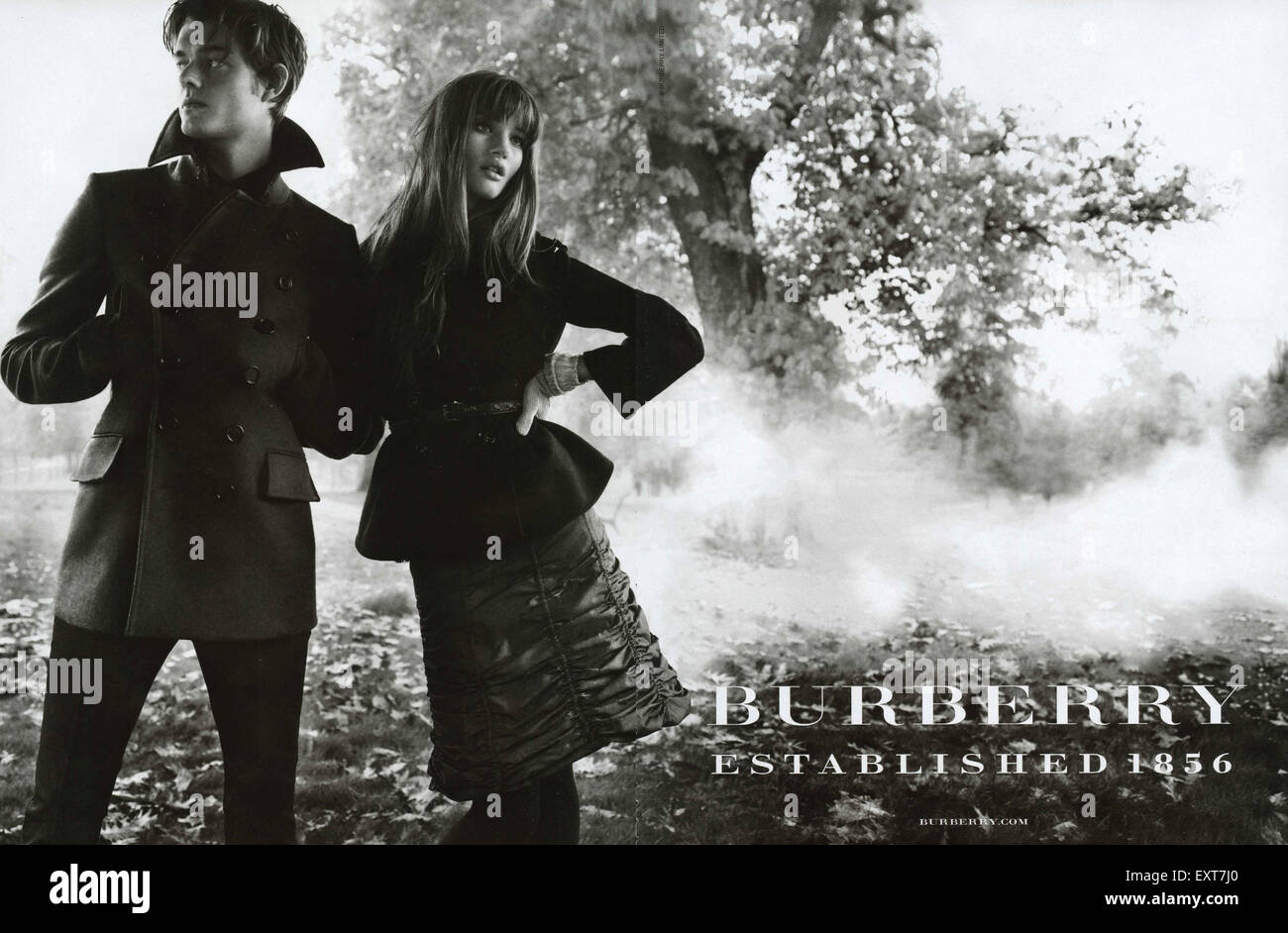 2000s UK Burberry Magazine Advert Stock Photo - Alamy