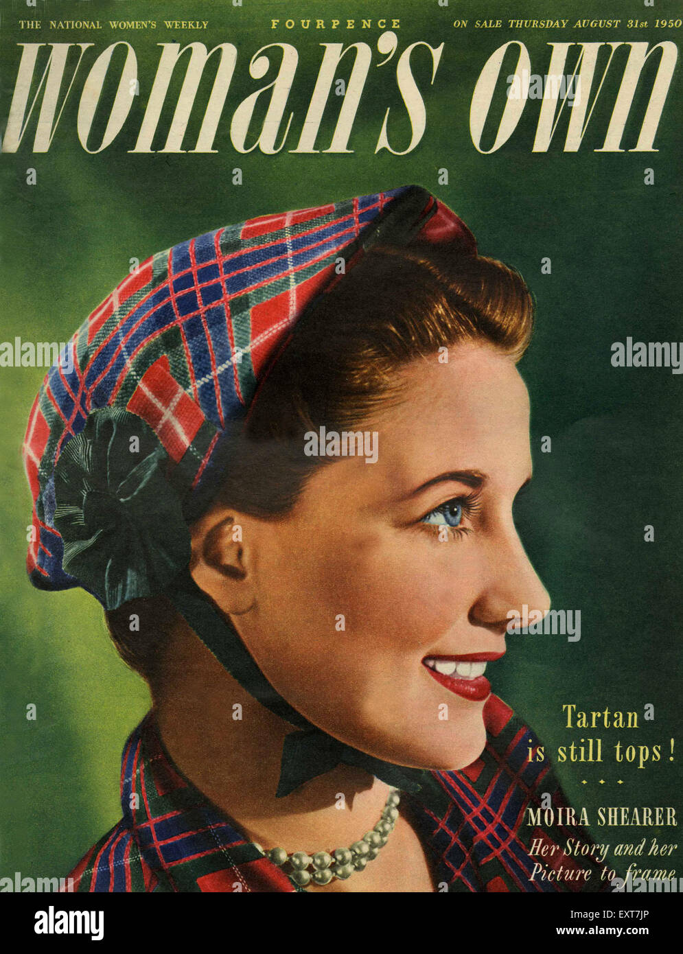 1950s UK Womans Own Magazine Cover Stock Photo - Alamy