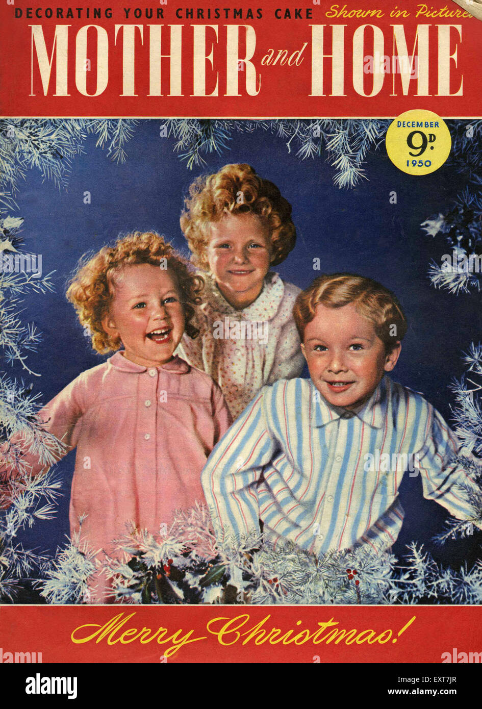 1950s UK Mother and Home Magazine Cover Stock Photo - Alamy