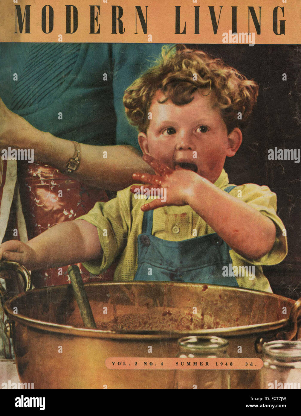 1940s UK Modern Living Magazine Advert Stock Photo - Alamy