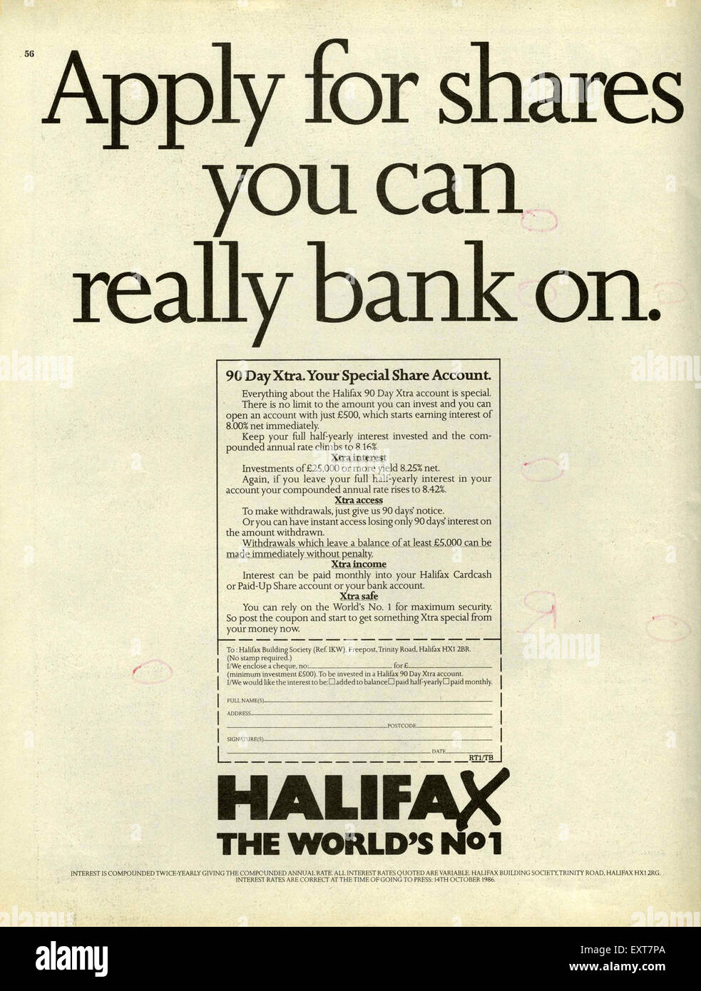 Halifax advert High Resolution Stock Photography and Images - Alamy