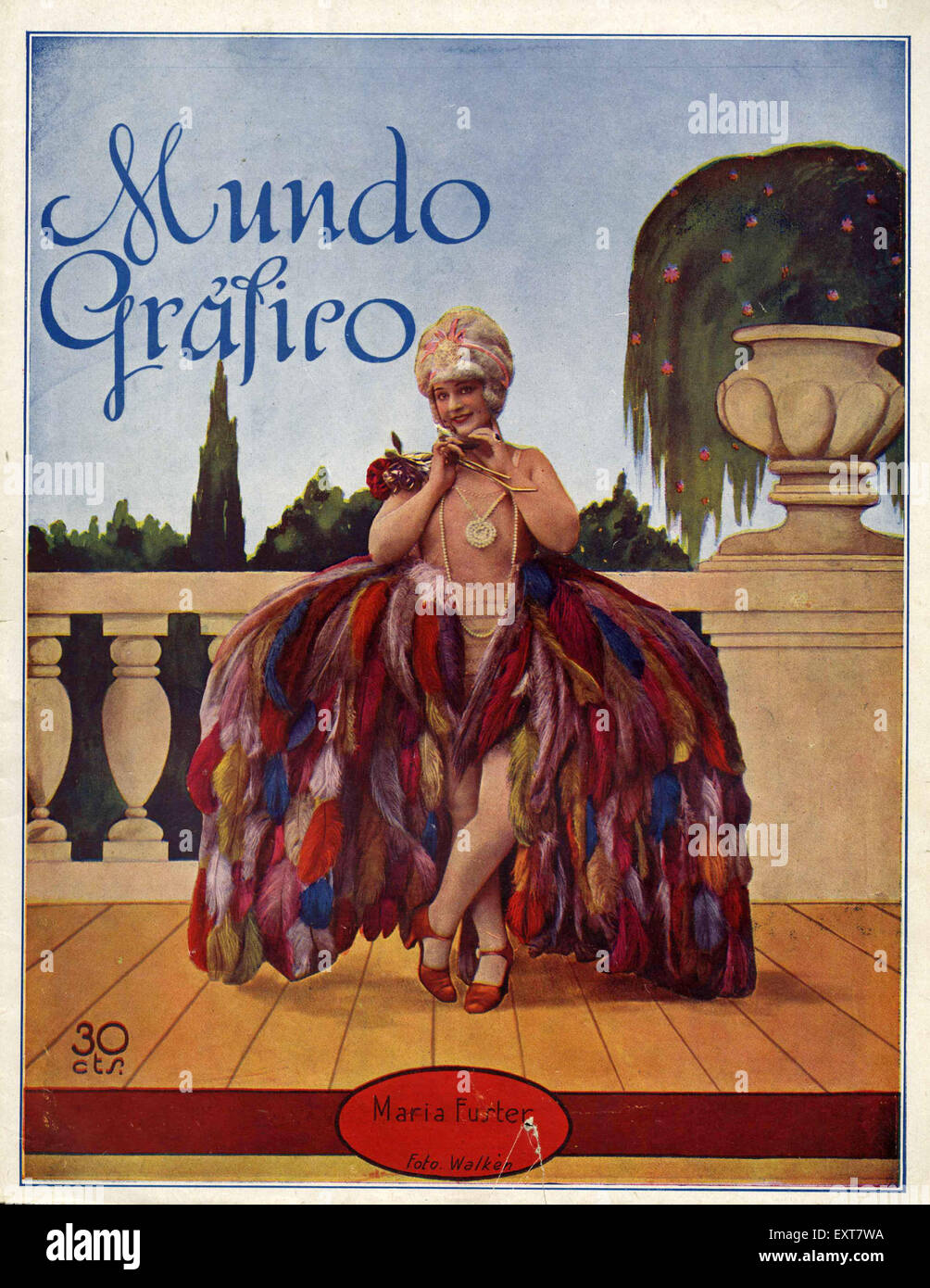 Spain Mundo Grafico Magazine Cover Stock Photo - Alamy