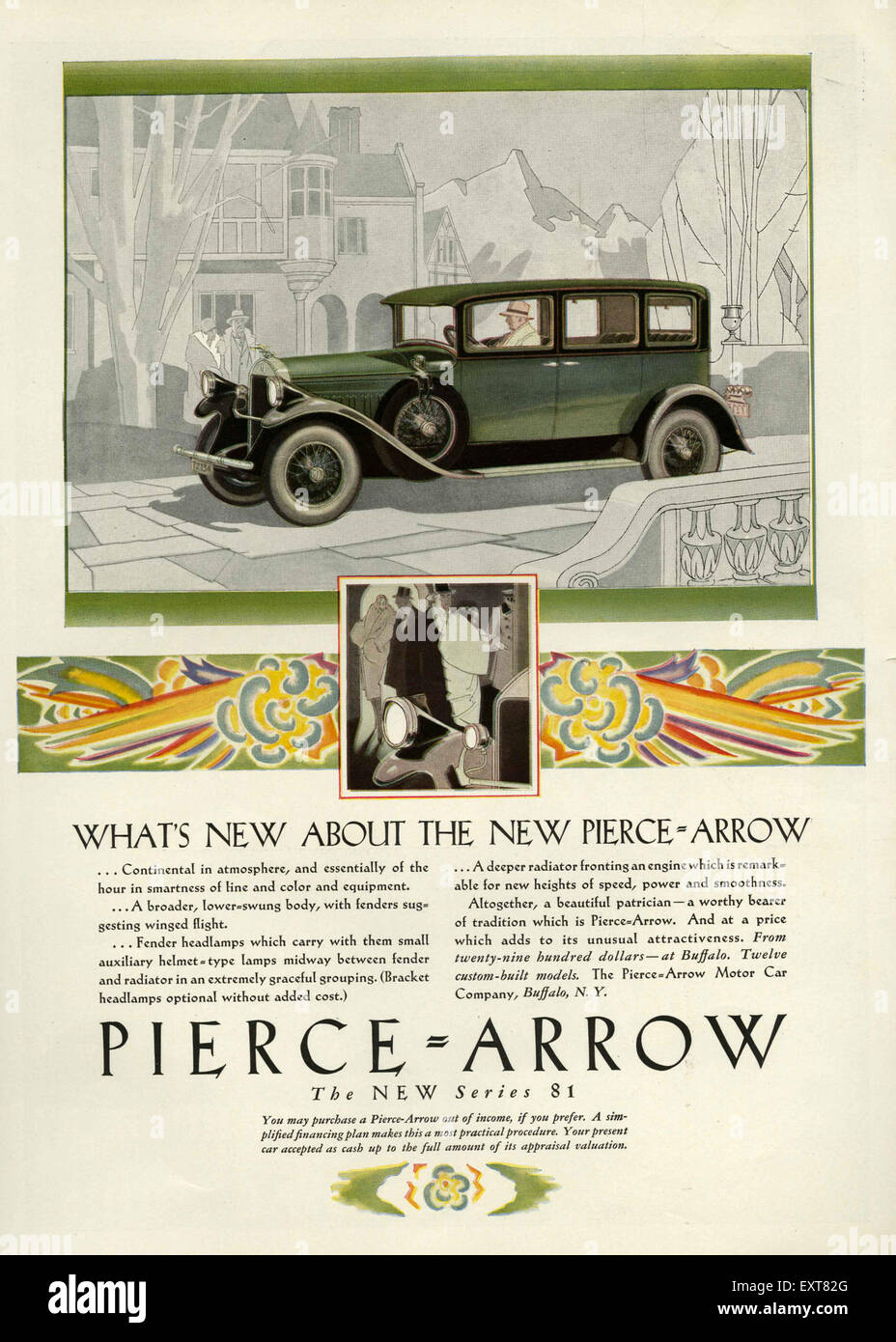 1920s usa arrow magazine advert hi-res stock photography and images - Alamy