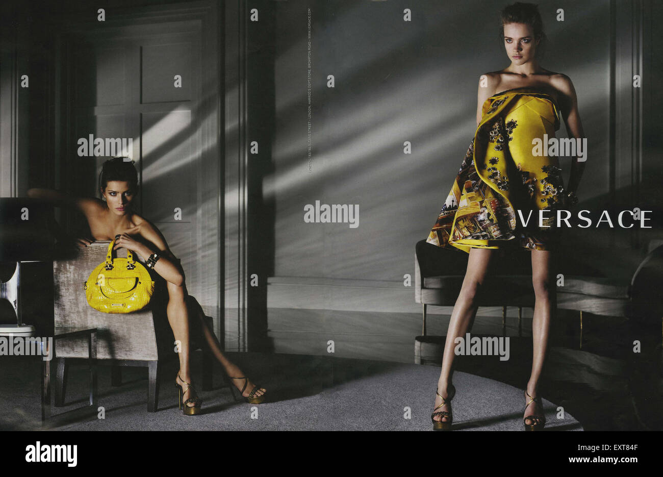 2000's advert versace hi-res stock photography and images - Alamy