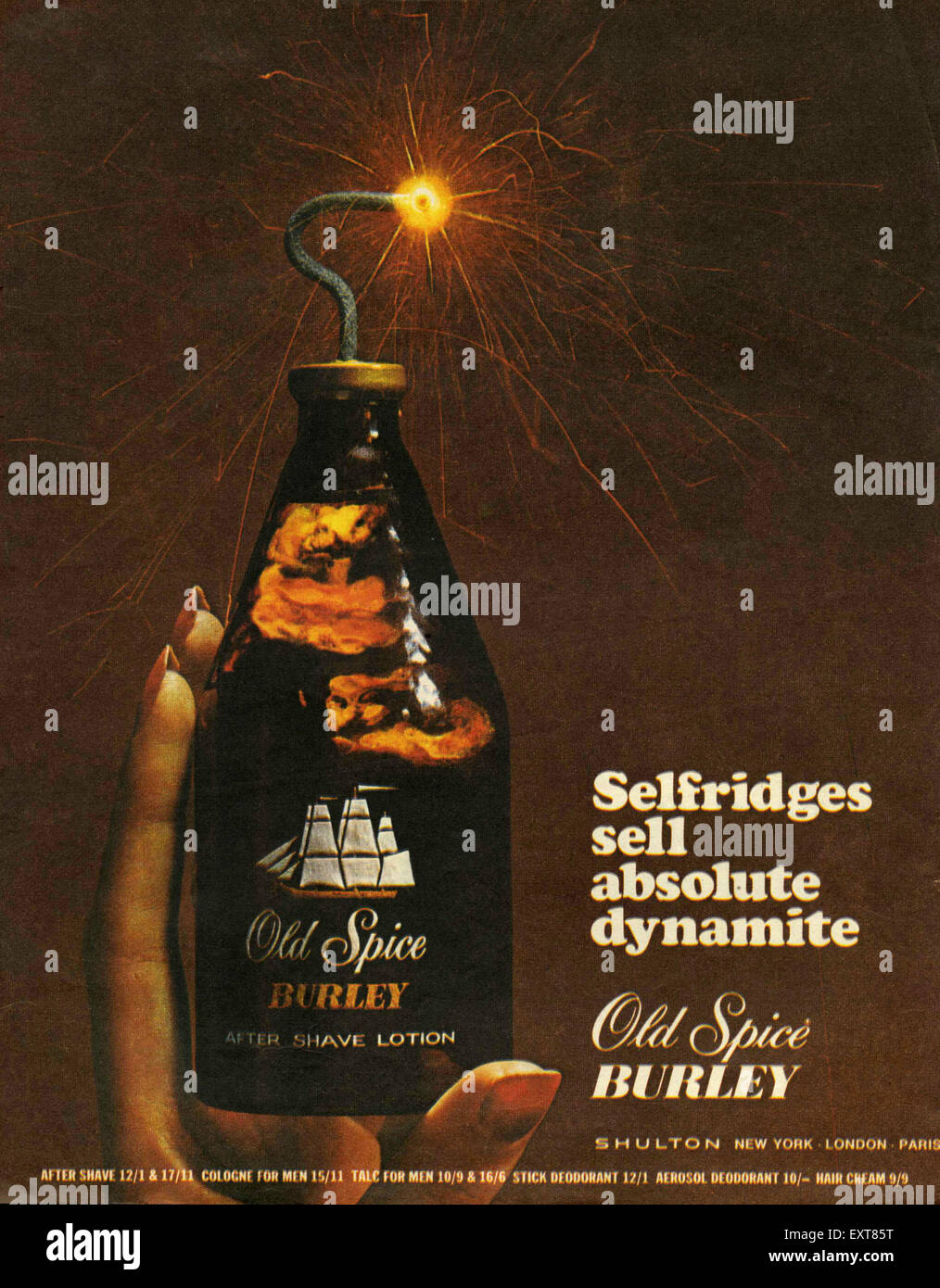 Old spice aftershave hi-res stock photography and images - Alamy