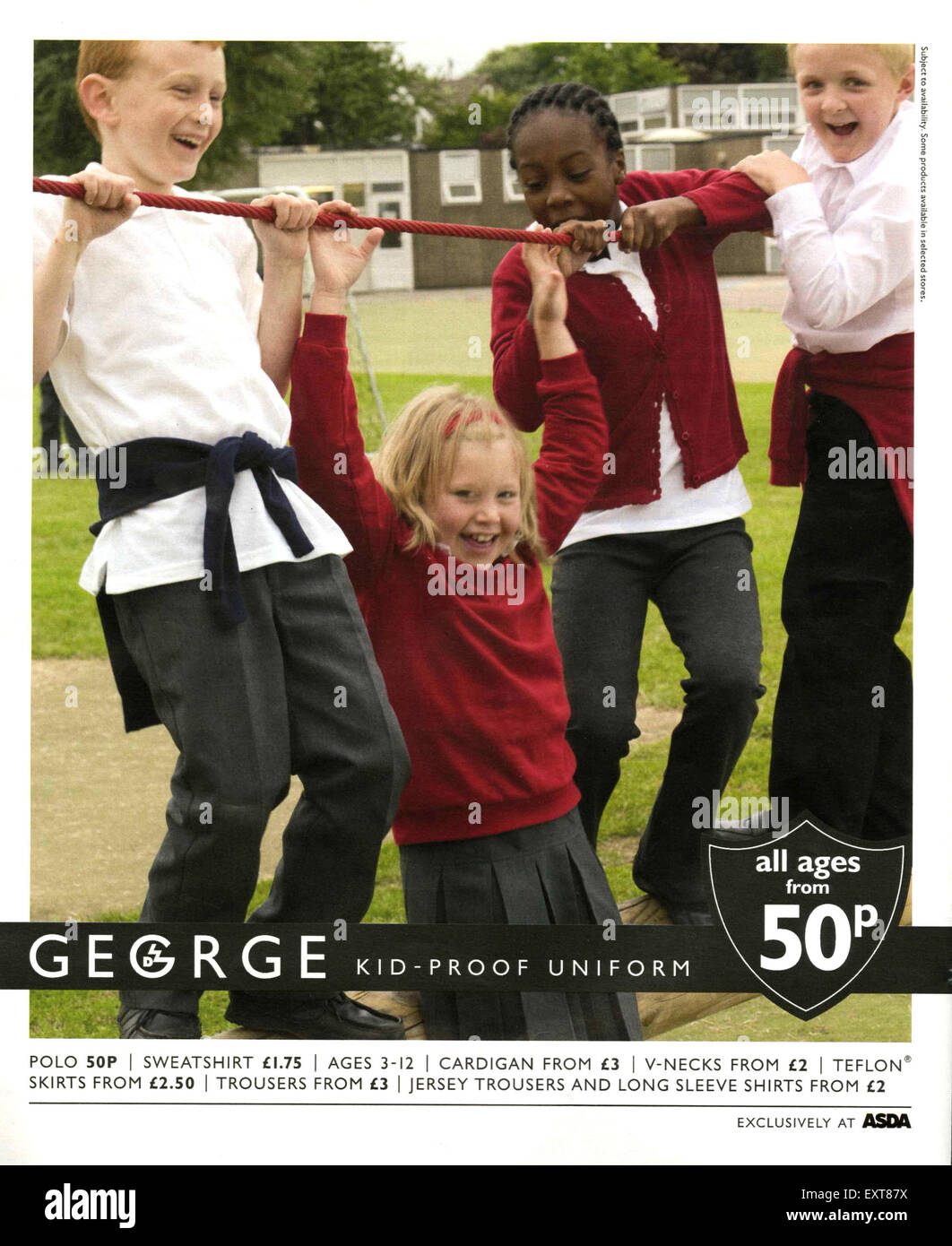 2000s UK Asda Magazine Advert Stock Photo - Alamy
