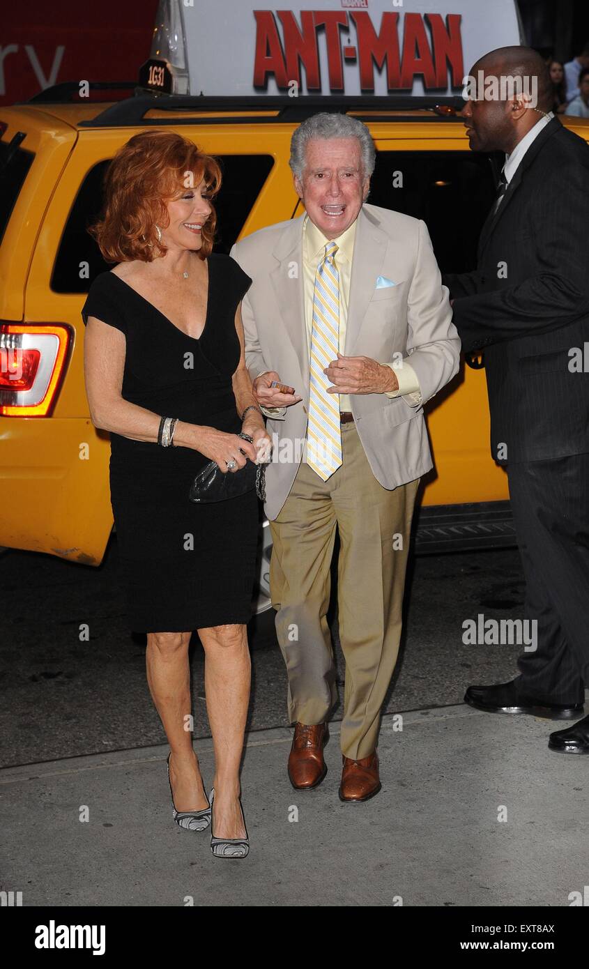 New York, NY, USA. 15th July, 2015. Joy Philbin, Regis Philbin at ...