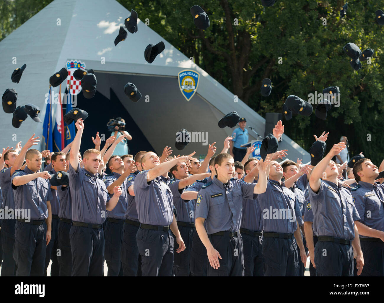 Police cadets graduation hi-res stock photography and images - Alamy
