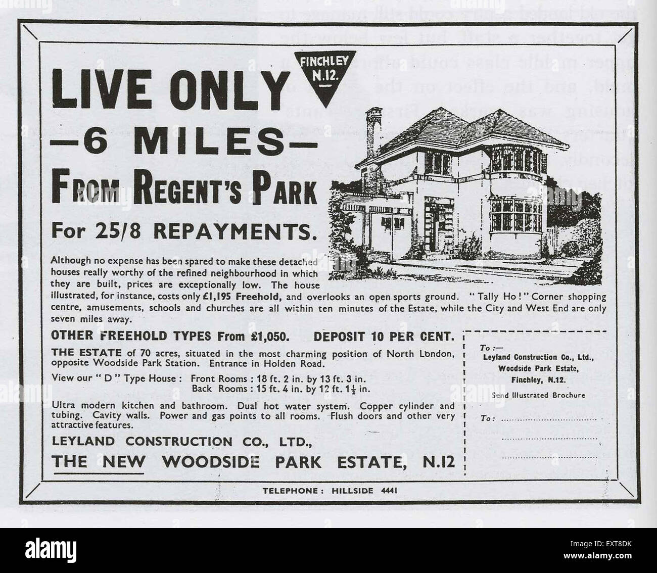 Woodside houses hi-res stock photography and images - Alamy