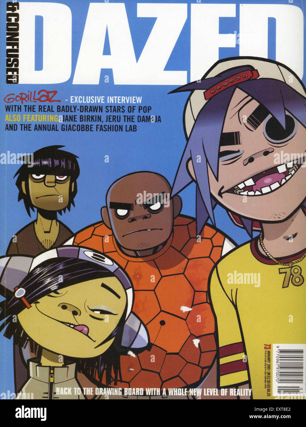 2000s UK Dazed & Confused Magazine Cover Stock Photo - Alamy