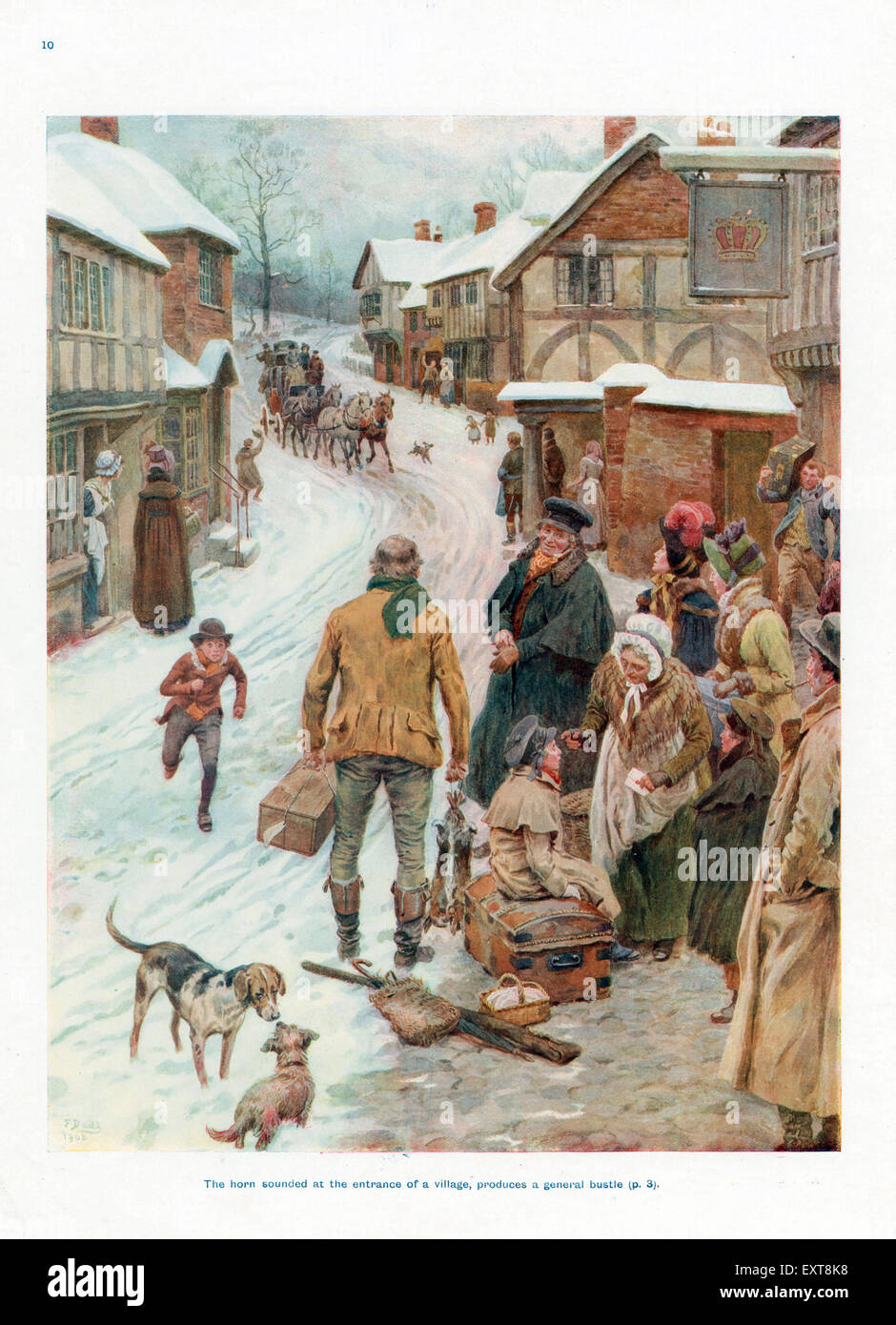 1910s UK Pears Annual Magazine Plate Stock Photo - Alamy