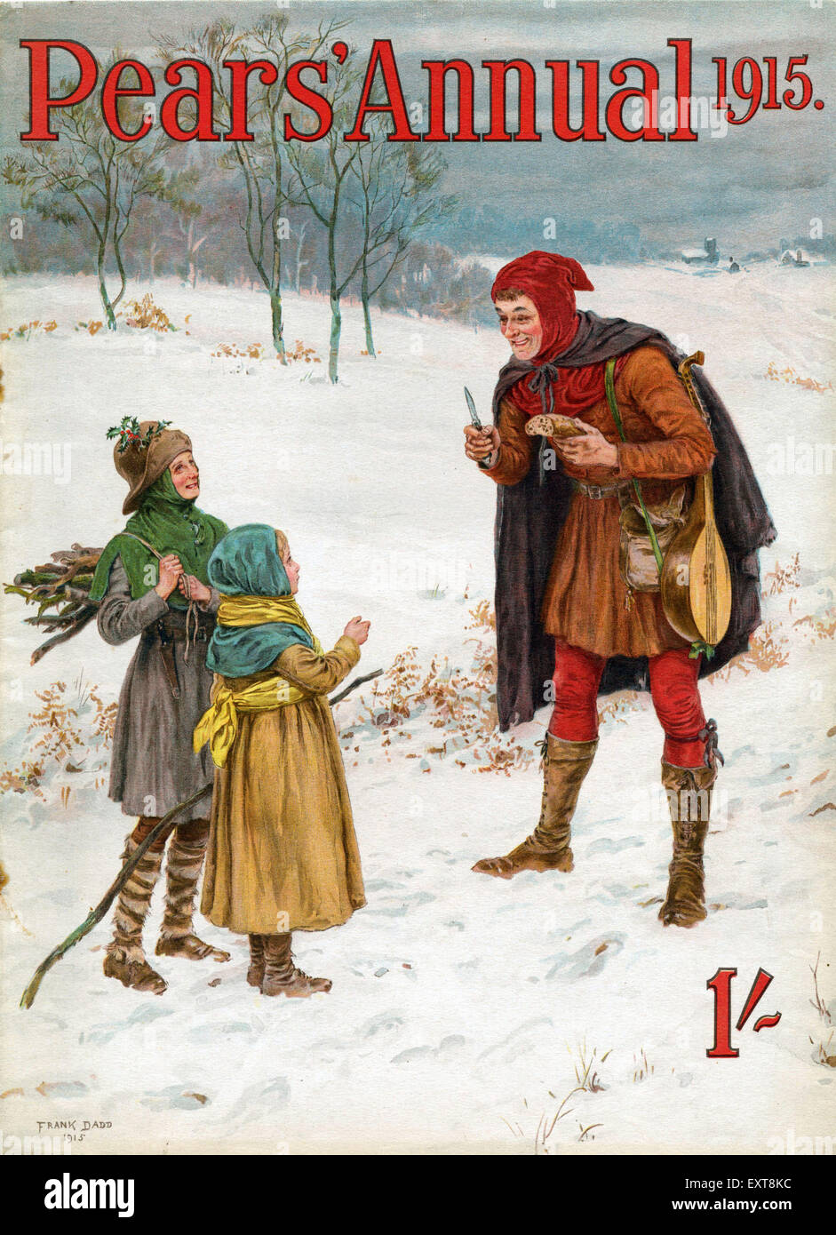 1910s UK Pears Annual Magazine Cover Stock Photo - Alamy