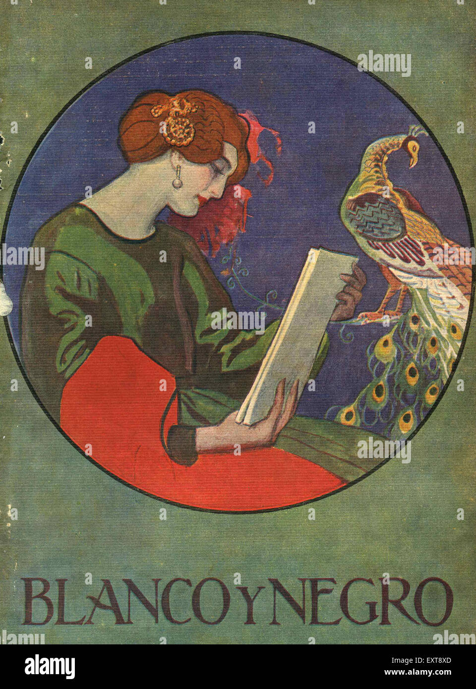 1920s Spain Blanco y Negro Magazine Cover Stock Photo - Alamy
